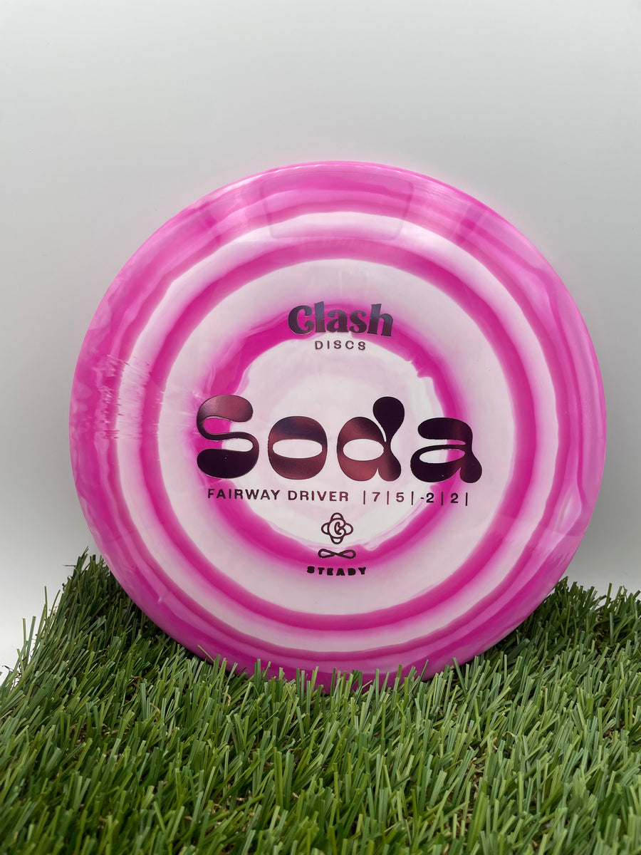 Clash Discs Steady Plastic Soda Fairway Driver – Central PA Disc Golf