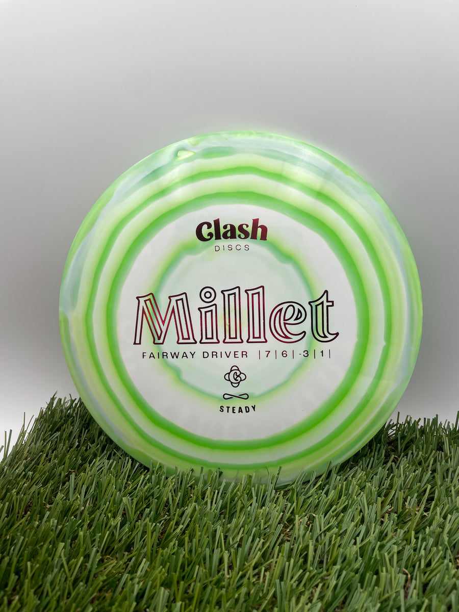 Clash Discs Millet Steady Plastic Fairway Driver – Central PA Disc Golf